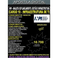 Apostila INPI Cargo 10 - Analista de Planejamento - INFRAESTRUTURA de ...