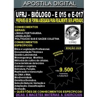 Apostila UFRJ - BIÓLOGO E-015 e E-017 - Teoria + 9.500 Exercícios ...