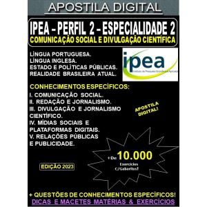 APOSTILA CONCURSO IPEA 2023 | Editora Multimídia