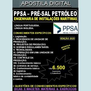 APOSTILA CONCURSO PPSA 2025 - GRÁTIS PROVA ANTERIOR RESOLVIDA ...