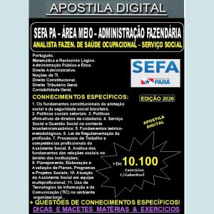 Apostilas SEFA PA 2026 | Editora Multimídia